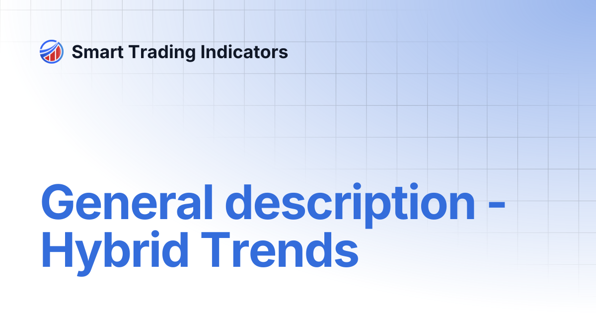 General description - Hybrid Trends | Smart Trading Indicators